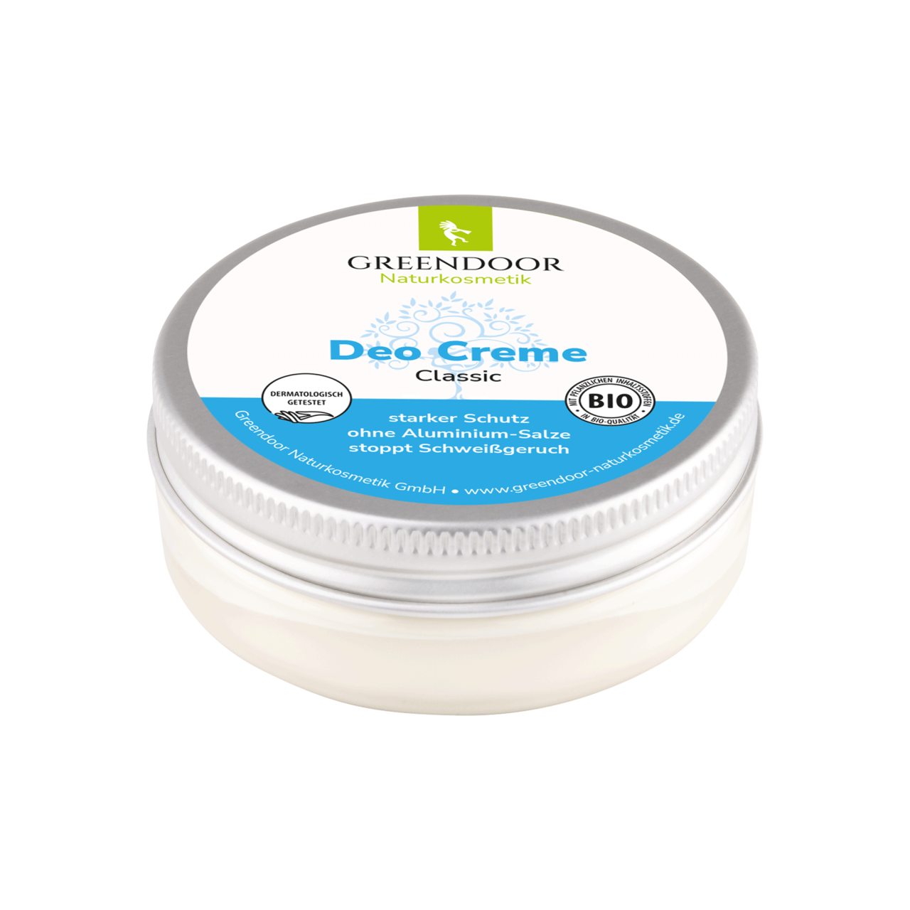 Deo Creme pflanzlich ohne Aluminium, ohne Alkohol, 24h+ Schutz