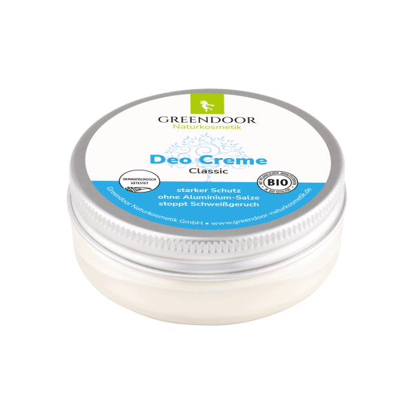 Deo Creme pflanzlich ohne Aluminium, ohne Alkohol, 24h+ Schutz
