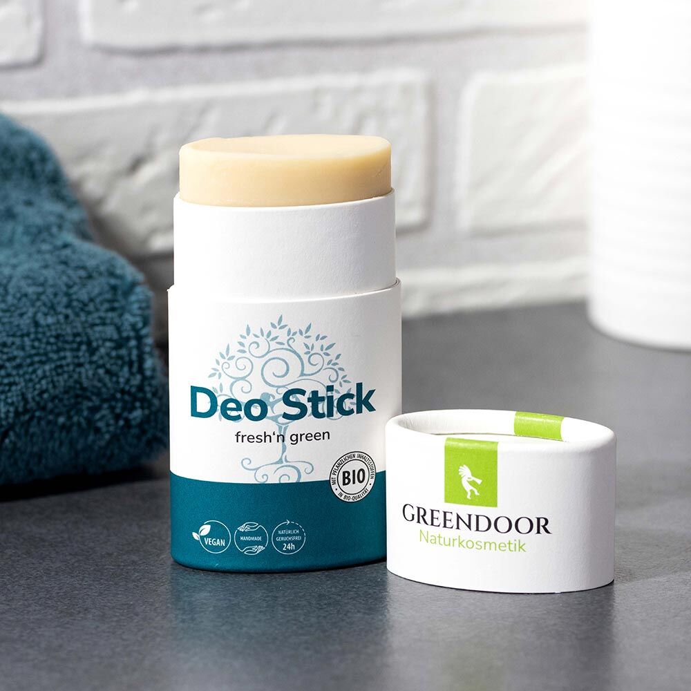 Deo Stick fresh'n green, Push up Stick aus 100% Pappe, vegan, 70g