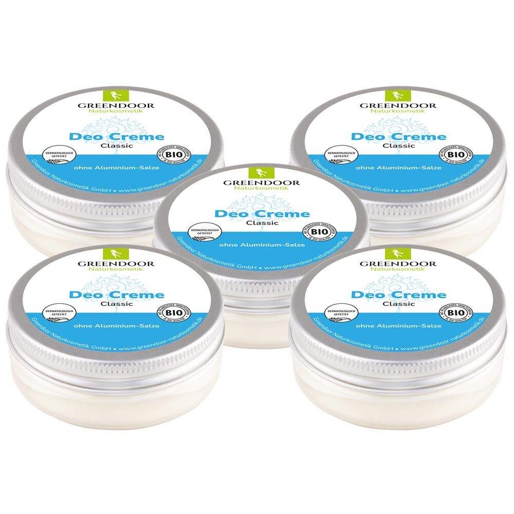 Deo Creme pflanzlich ohne Aluminium, ohne Alkohol, 24h+ Schutz